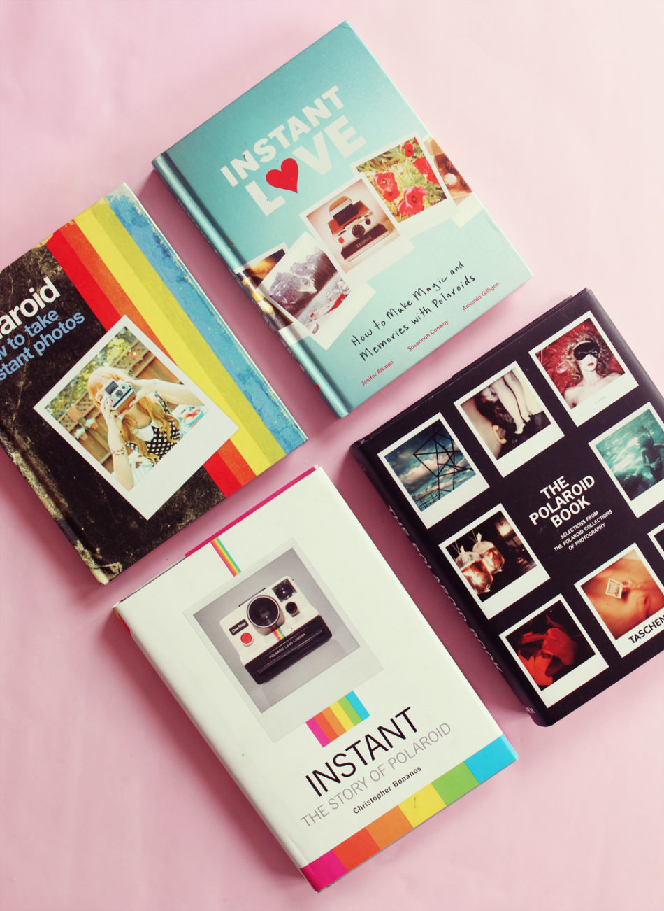 4 polaroids books I love