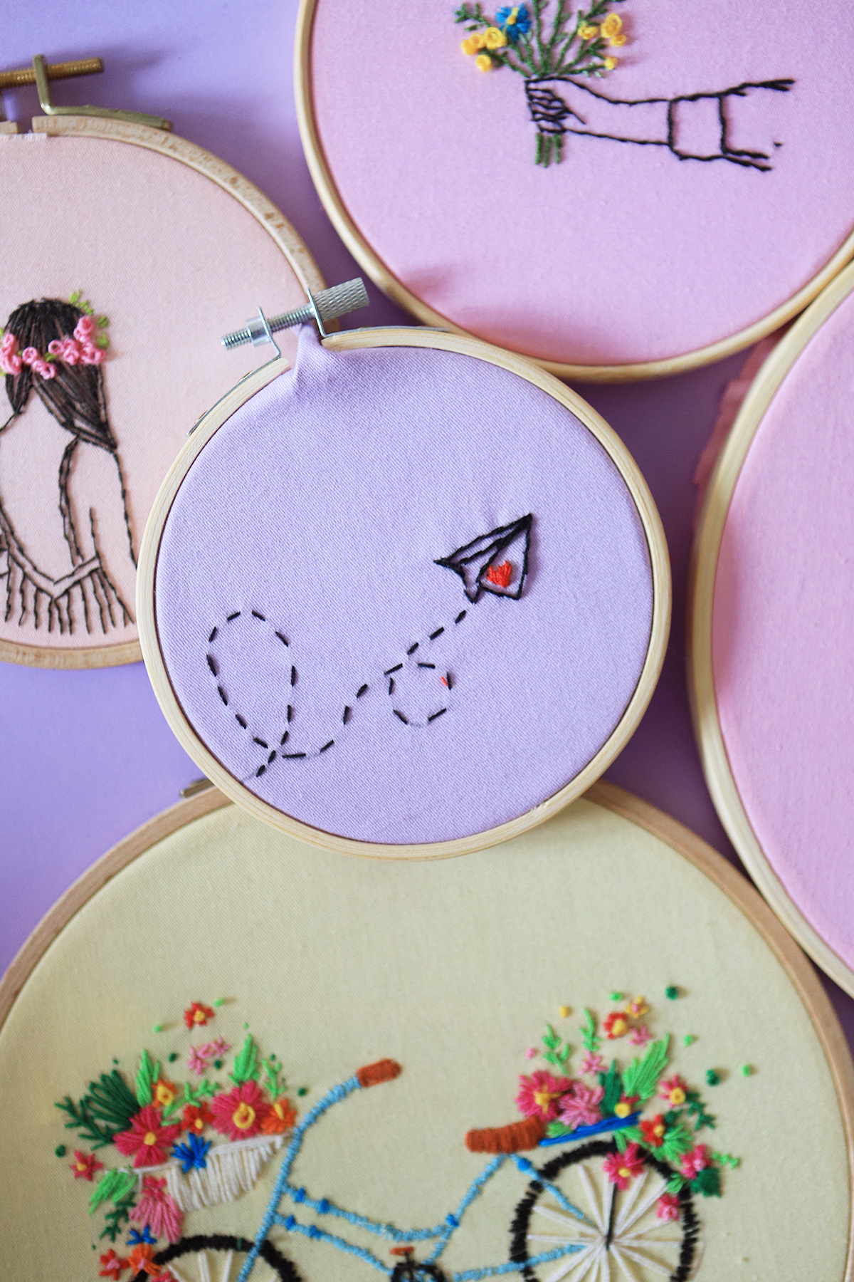 Broderie moderne : débuter avec modèles faciles à broder